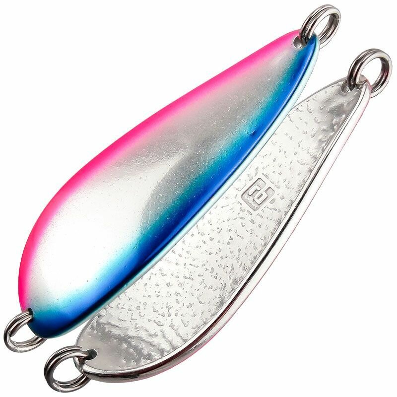 Блесна из латуни на лосося, покрыта серебром RB Самурай 37гр - 199