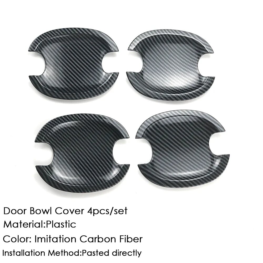 Для Volkswagen VW Touran MK1 Caddy Multivan Transporter T5 T6 Caravelle Bowl 4pcs Carbon