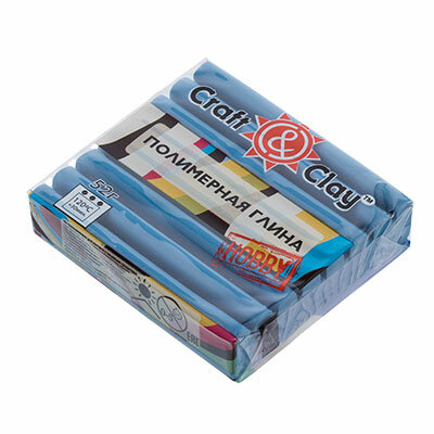 "Craft&Clay" полимерная глина CCH 52 г 1032 перуанский голубой