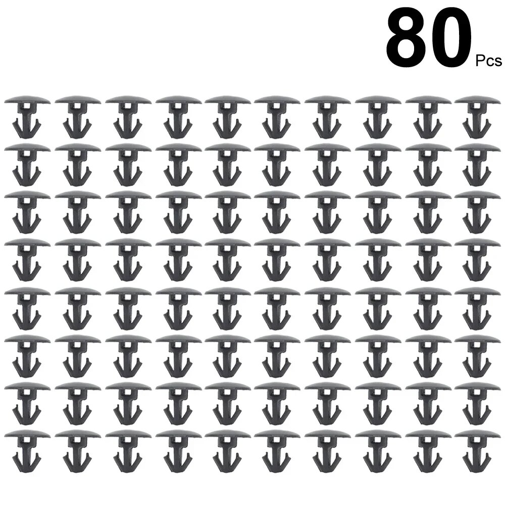 Для Nissan Tiida Pulsar C13 2014-2018 Juke F16 Qashqai J10 X-Trail T31 T32 зажимы верхней 80pc