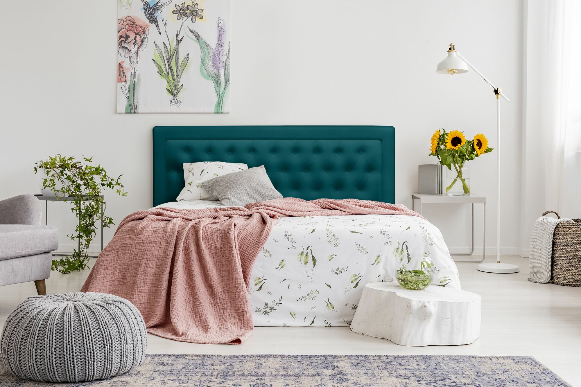 Кровать с подъемным механизмом "Грация 2", 140х200 см (Velutto 20)