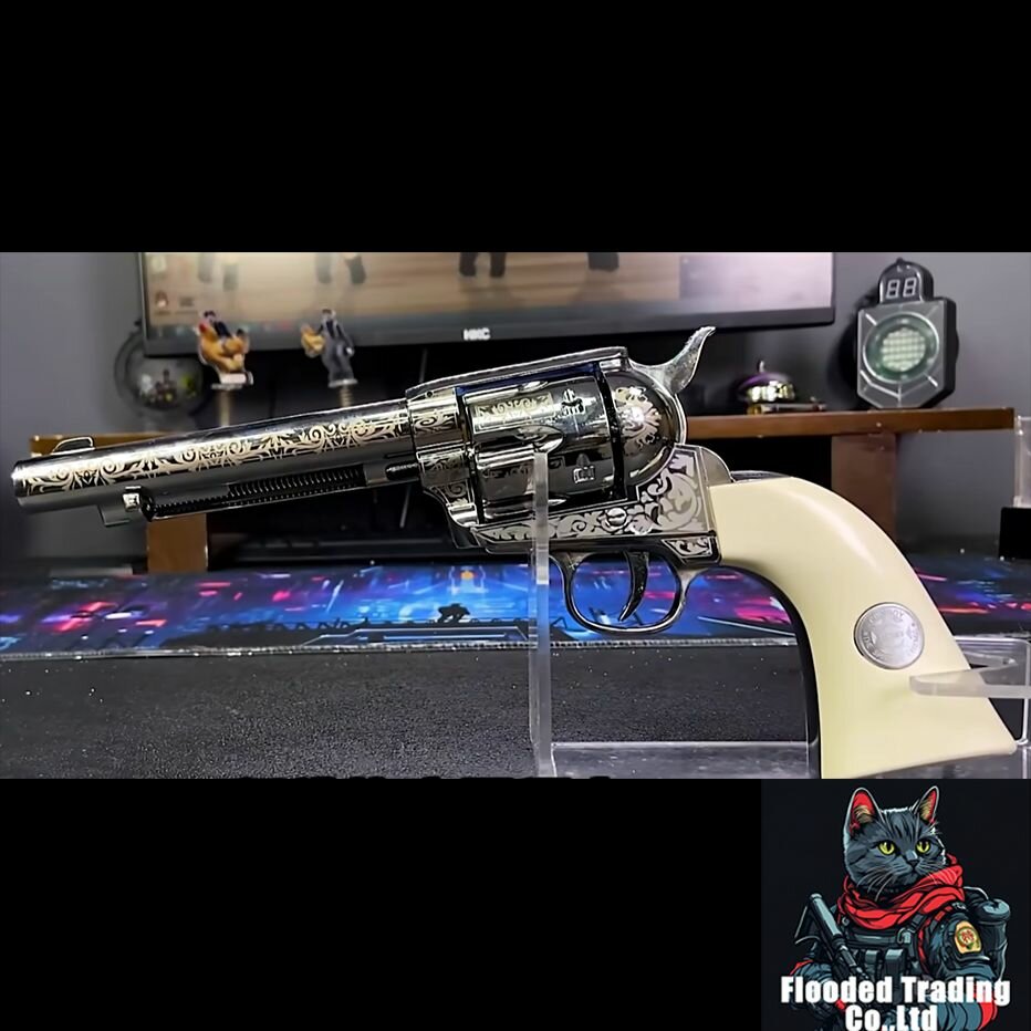Игрушечный пистолет M1873 револьвер RedDeadRedemption Версия с гравировкой на металле 10+