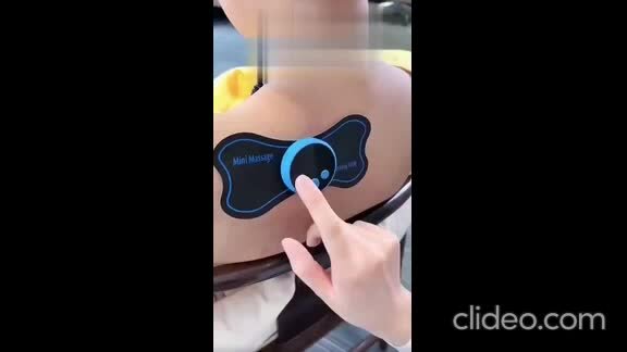 EMS Массажер Сделка Комбо, 1 Перезаряжаемый Массажер, 1 Массажный Коврик Для Ног, 1 Массажный Пластырь Для Шеи