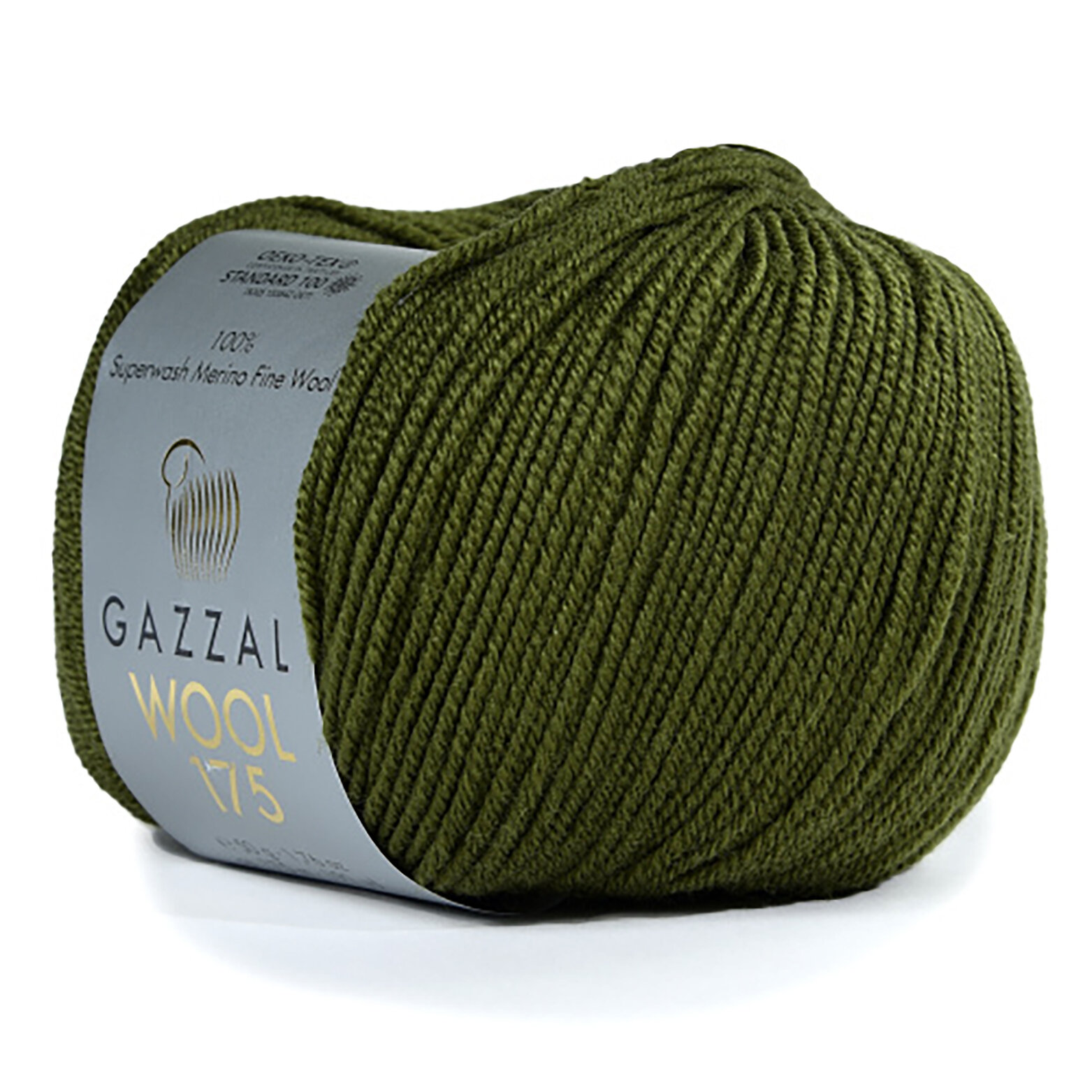 5 Мотков, Gazzal Wool 175, 100% Тонкая шерсть мериноса супервош / 50 гр. - 175 м, Цвет-317