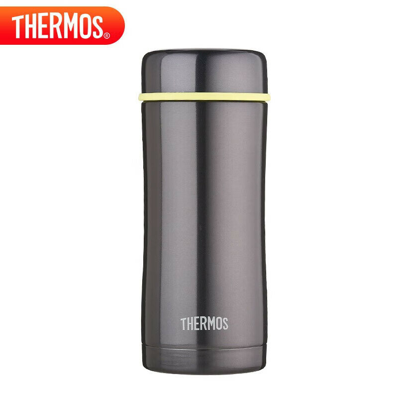Термос THERMOS TCCG-400 CGY, нержавеющая сталь, для офиса, для горячего и холодного, 0,38 л, grey