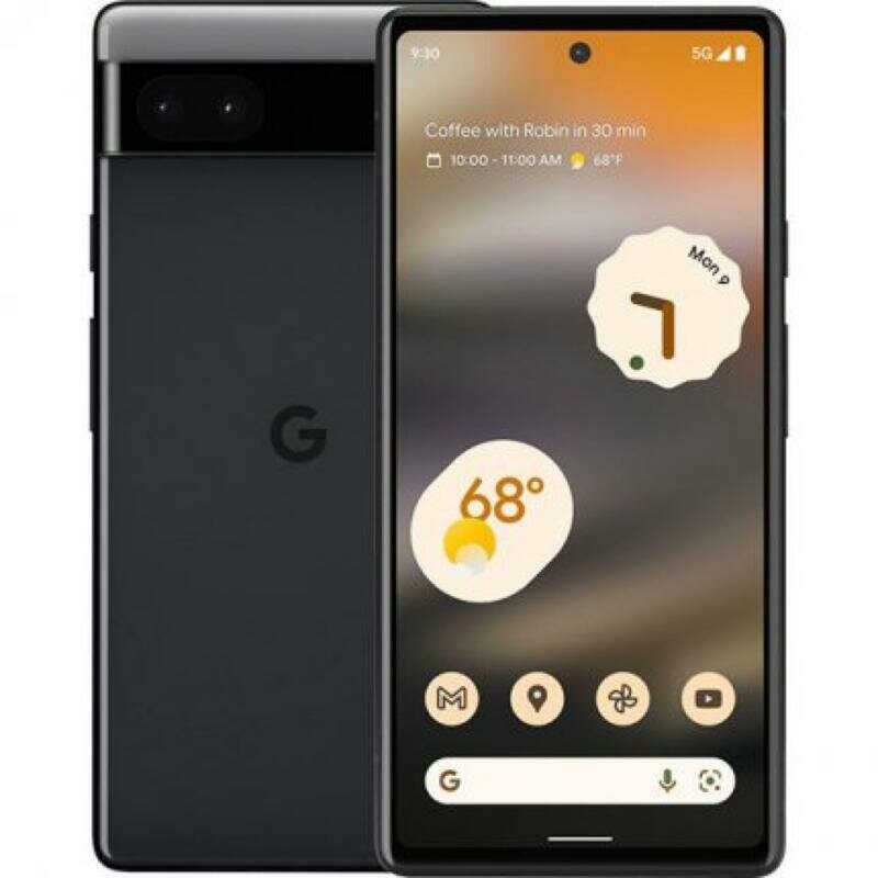 Смартфон Google Pixel 6A, 6/128Gb JP, Charcoal (Черный)