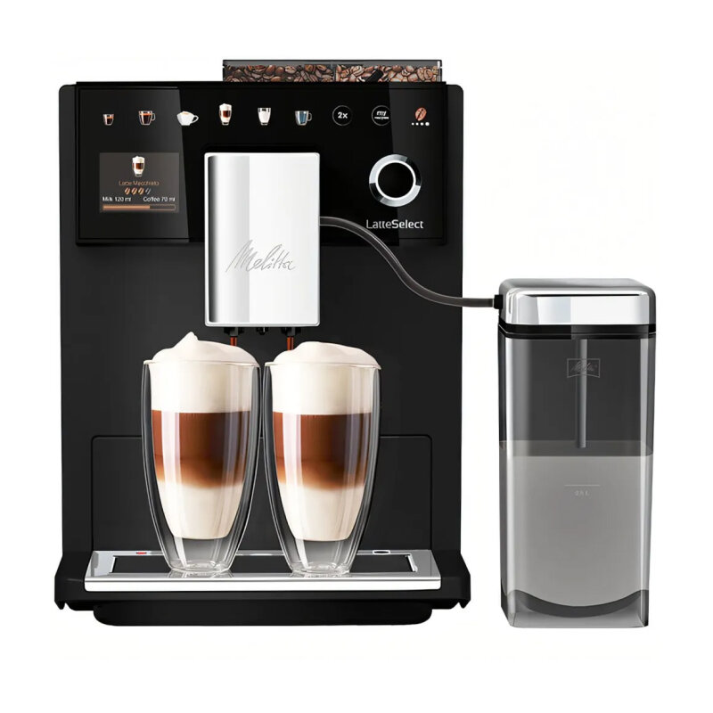 Кофемашина Melitta Latte select Black (F630-212)
