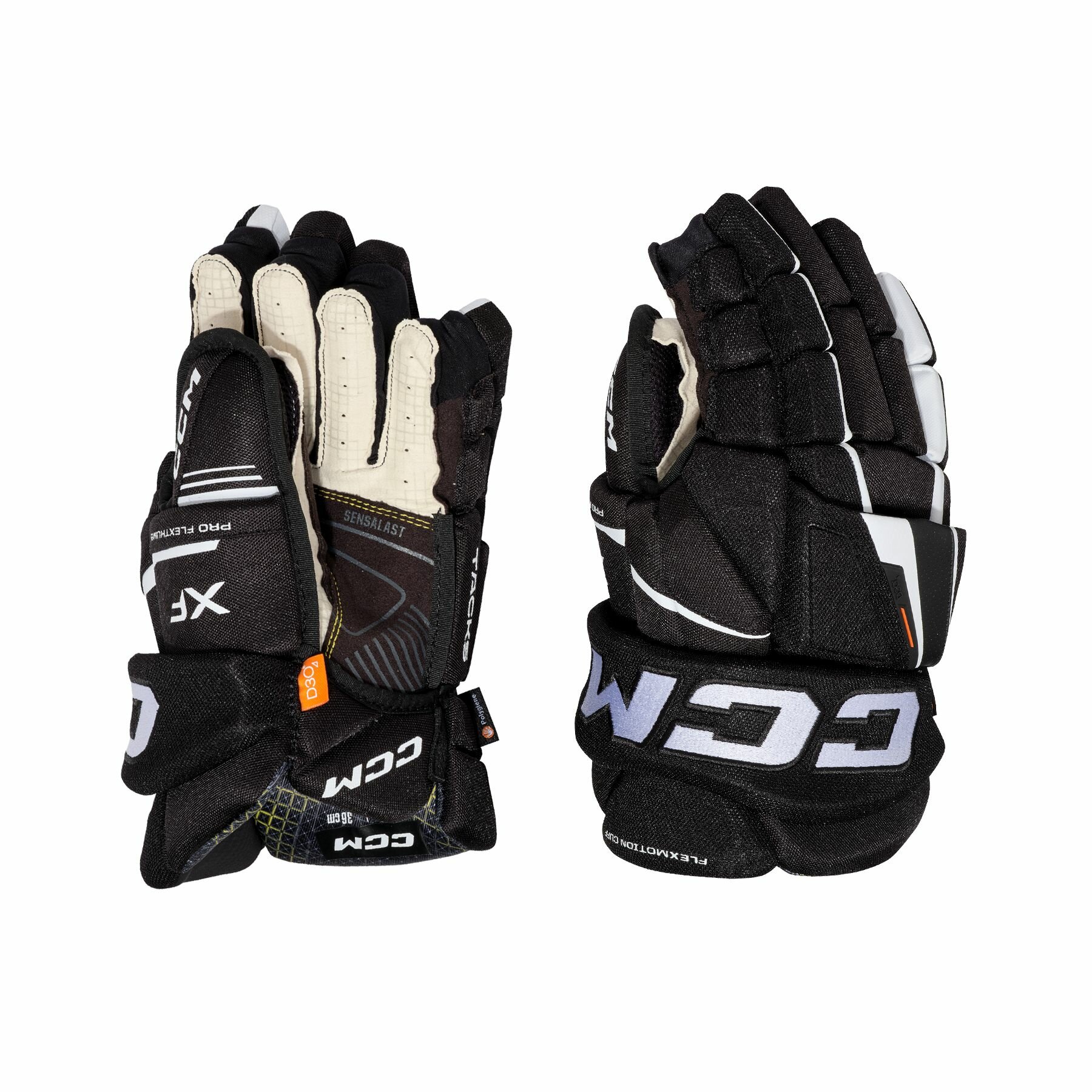 Перчатки хоккейные CCM HG TACKS XF SR BK/WH (14)