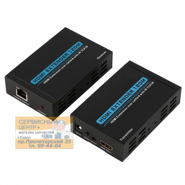 HDMI EXTENDRER передача HDMI по витой паре.
