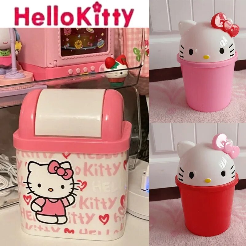 Корзина для мусора Hello Kitty MINISO, Розовый