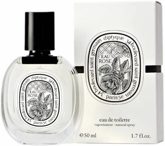 Diptyque eau rose 50 ml туалетная вода женская