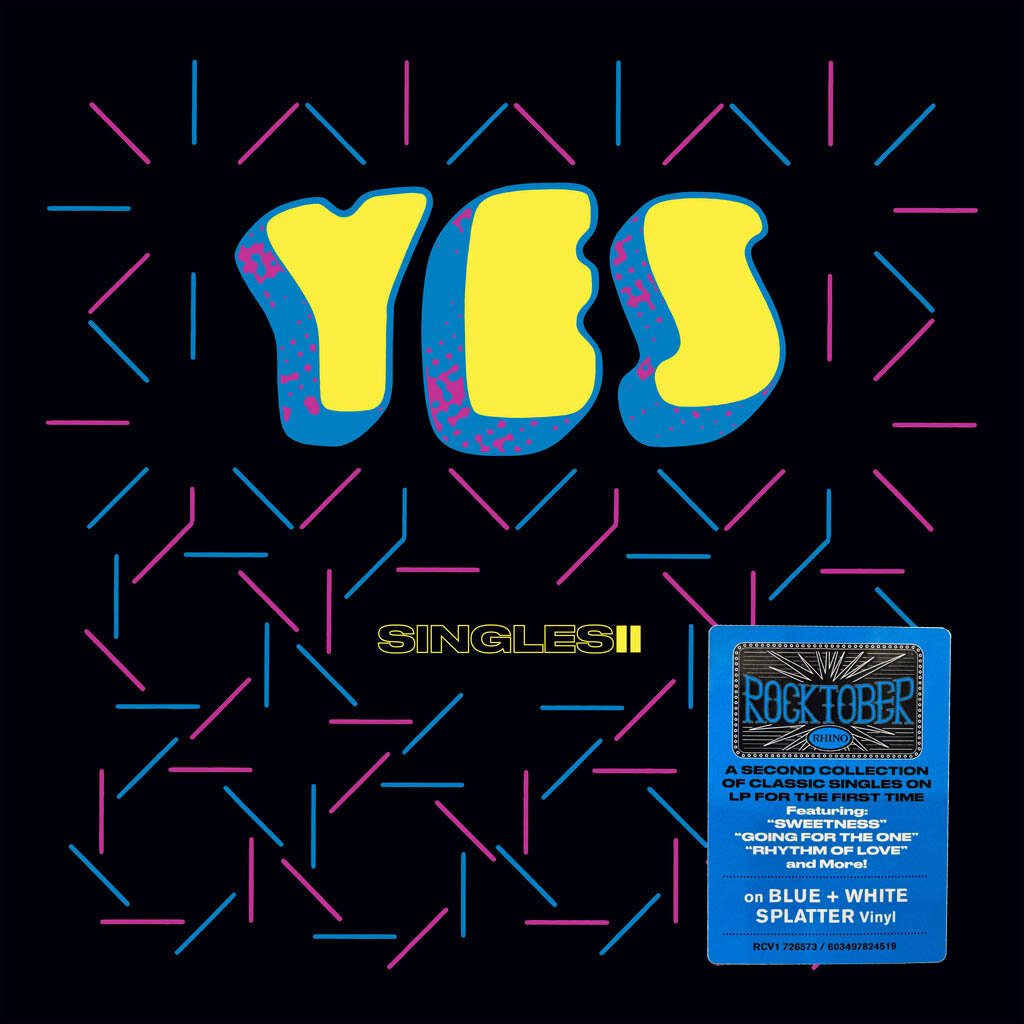 Виниловая пластинка Yes - "Singles II [Blue/White Splatter Vinyl]" (Rhino Records)