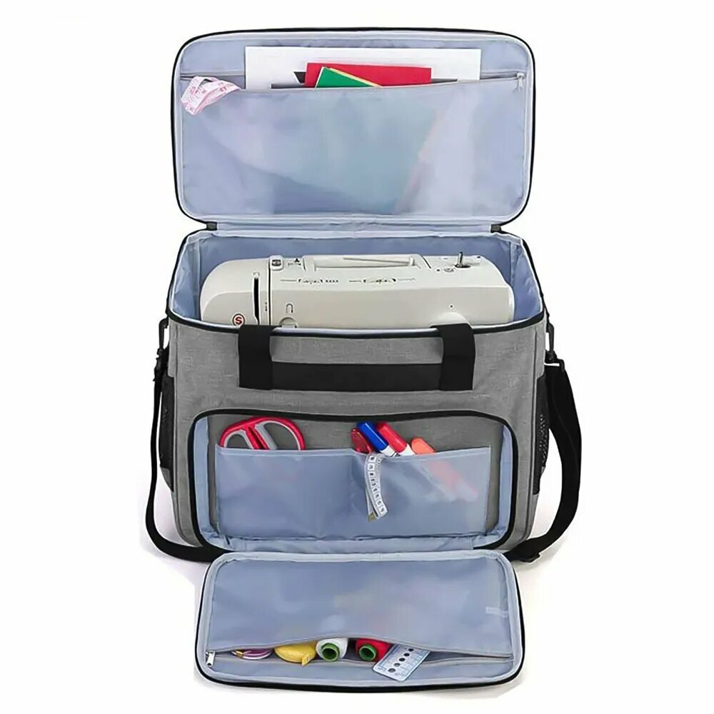 Органайзер для рукоделия, Органайзер для рукоделия, Серый, Текстиль, Серый,1a1689686229