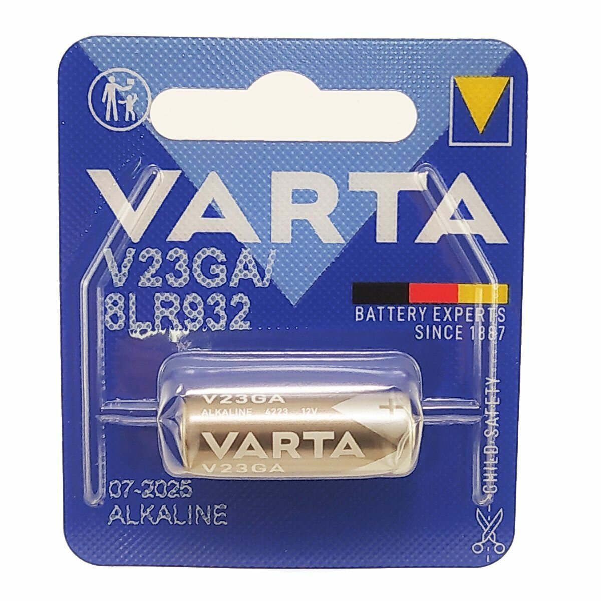 Батарейка щелочная VARTA V23GA A23 12В