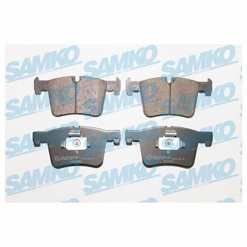 Комплект передних тормозных колодок Samko 5SP1732 для BMW 1 серия (2010-н. в.), BMW 2 серия (2012-н. в.), BMW 3 серия (2011-2018)