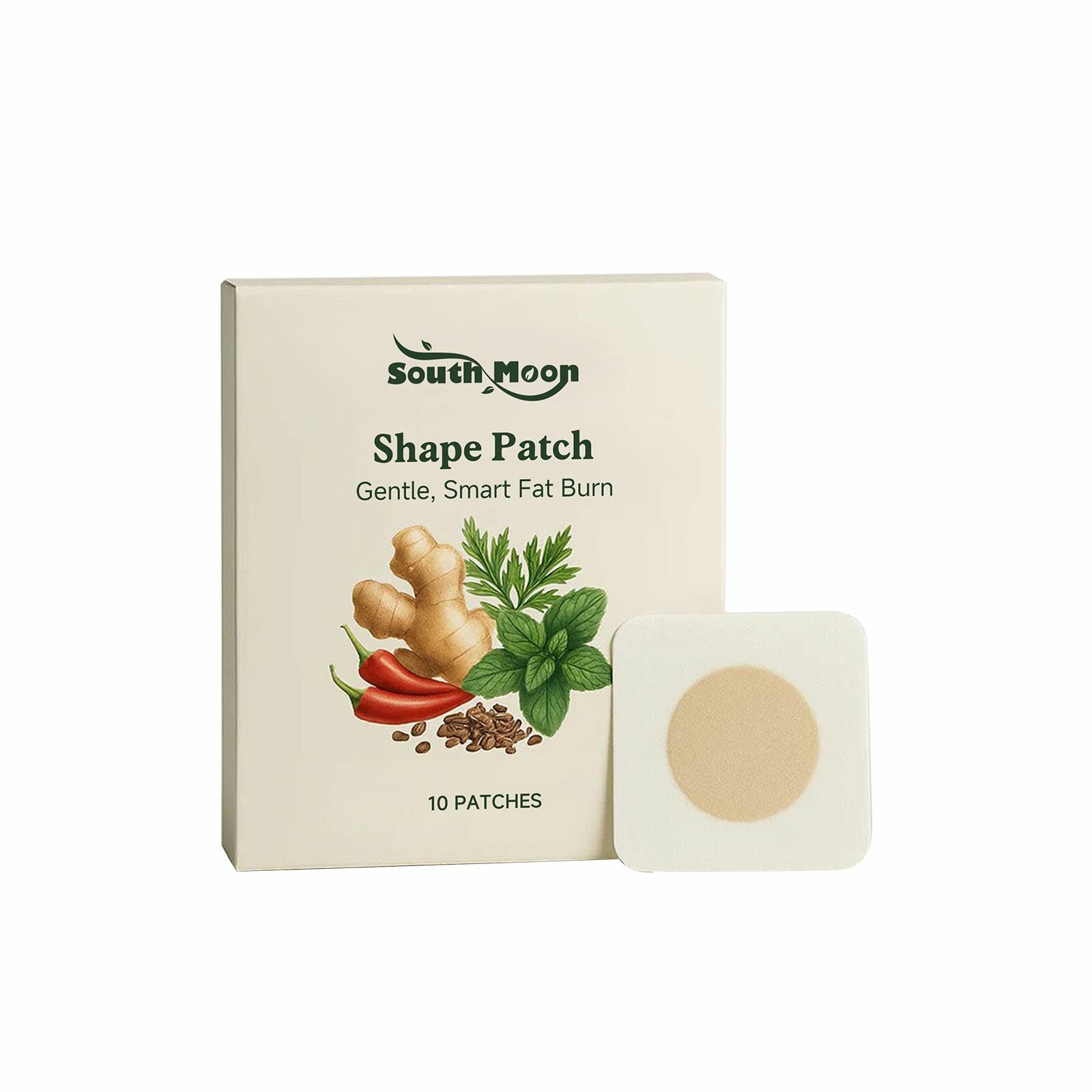 Патч для ухода за кожей SOUTH MOON Herbal Care, мягкий, легкий, травяной, приятный для кожи