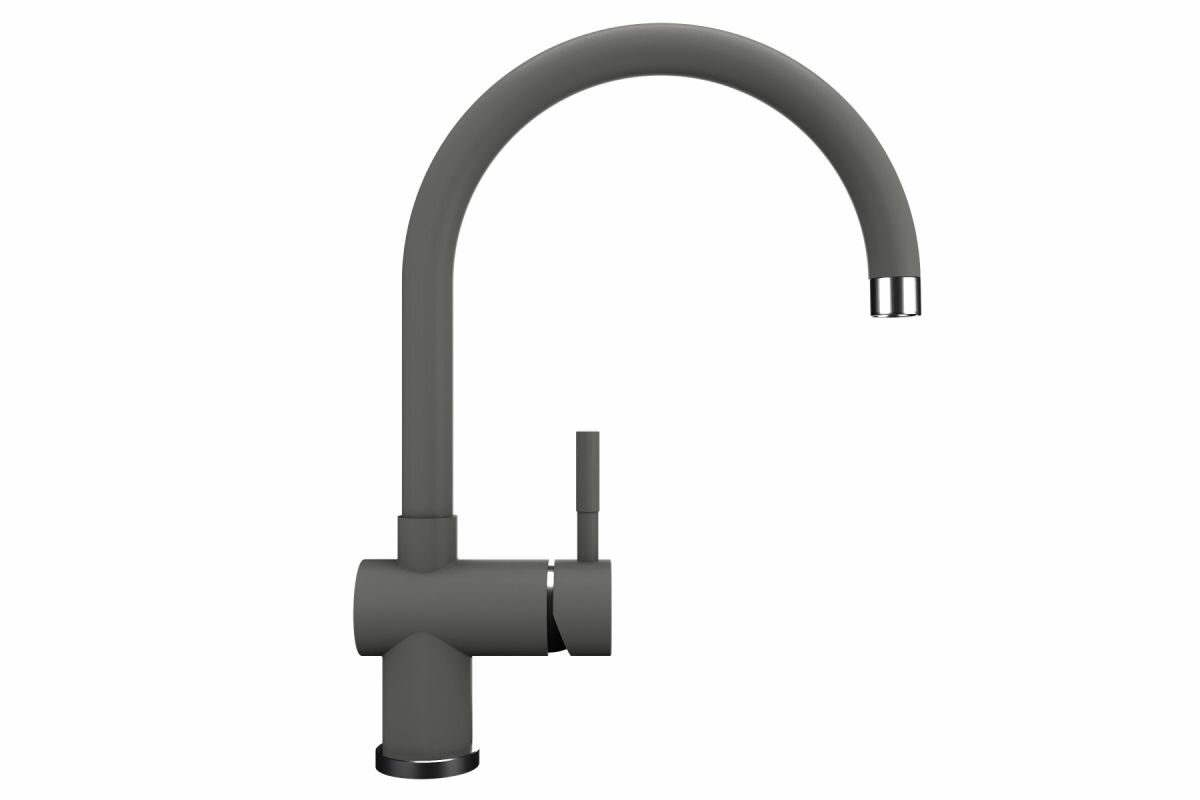 Смеситель для кухни ULGRAN Quartz UQ-021-09 асфальт