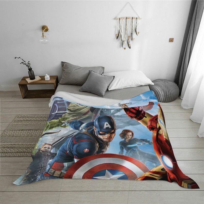Плед Альянс Мстители Пледы марвел Avengers от Marvel
