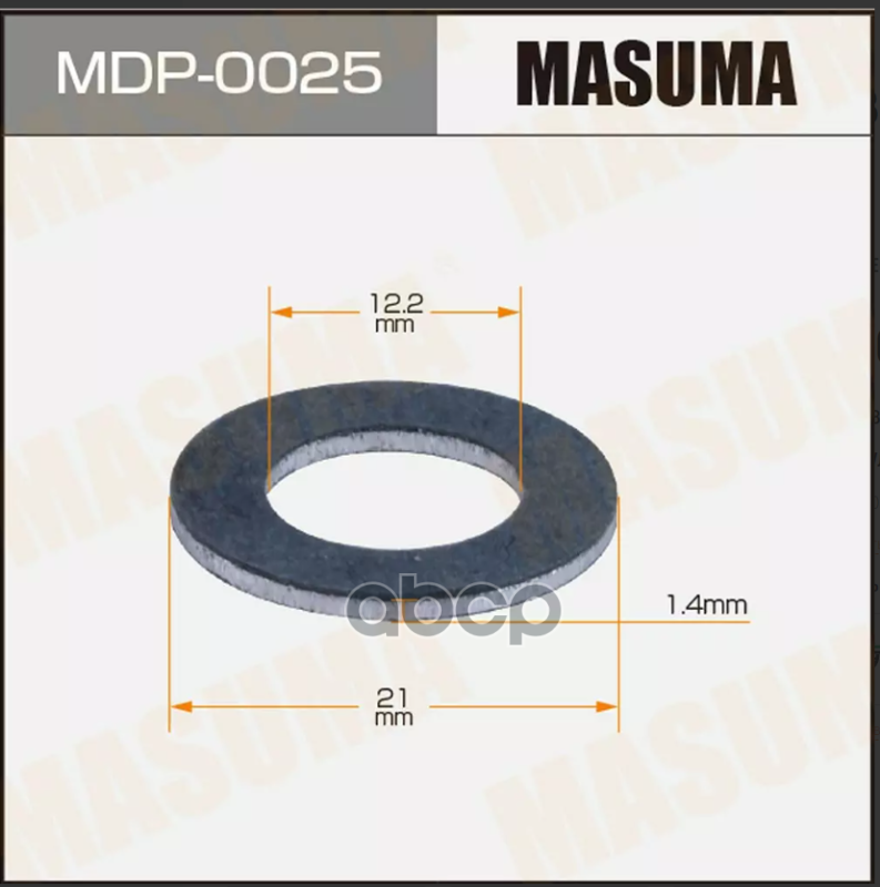Шайба маслосливного болта Masuma арт. mdp-0025