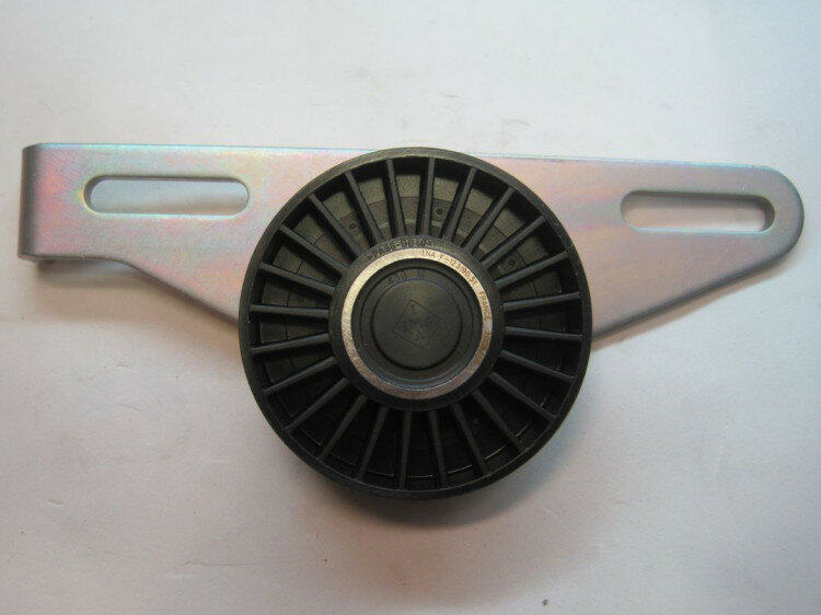 Ролик натяжителя 8200192843 7700105325 ремня генератора Рено Логан с ГУР без конд 8V 55577 - Ruville