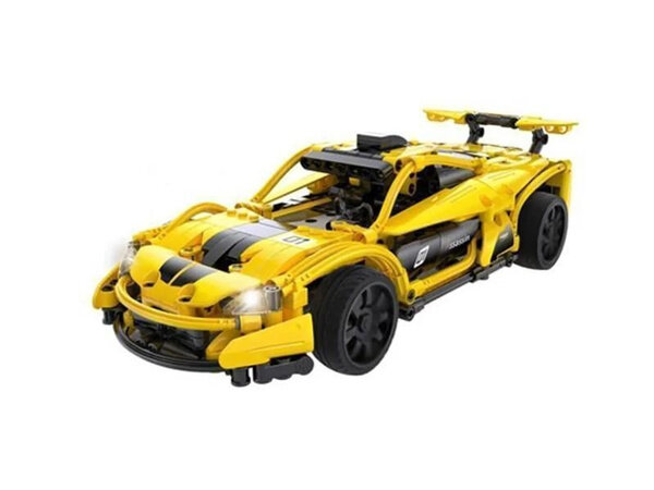 Конструктор CaDA C51101W Спорткар Smiling Assassin, 417 дет, с ДУ