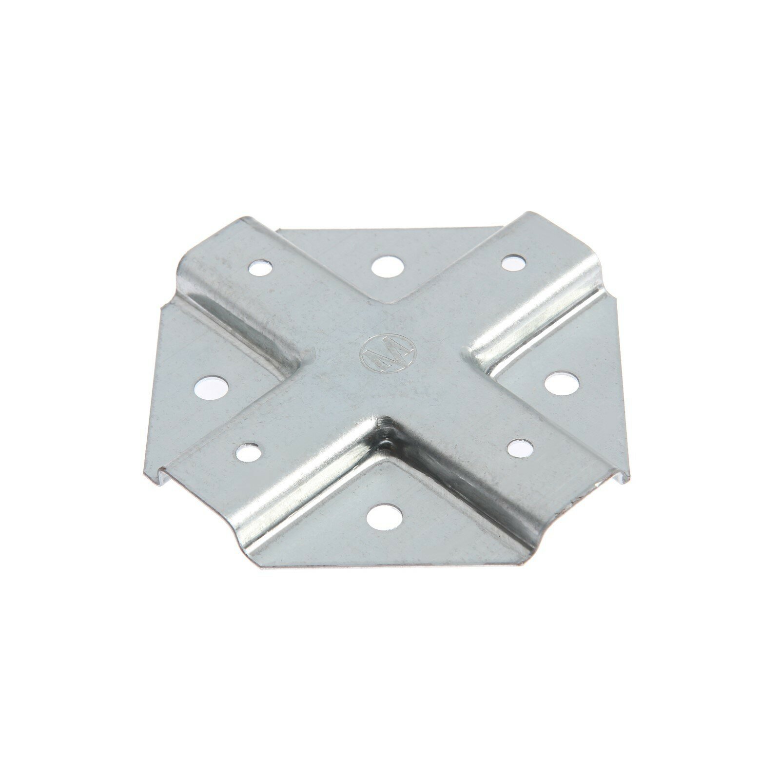 Краб-система Х-образная 20х20х1,2 мм стальная , оцинкованная "МастерБолтиков" ( 4 шт )