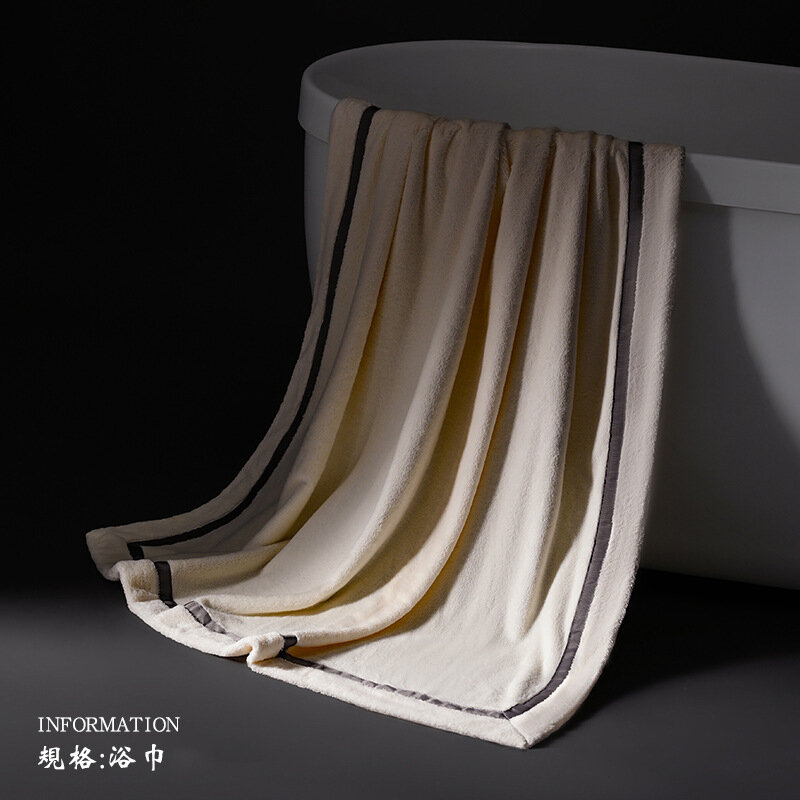 7A Антибактериальное банное полотенце, высококачественное роскошное домашнее полотенце из кораллового флиса в китайском стиле, большое утолщенное впитывающее полотенце для мужчин, не оставляющее ворса