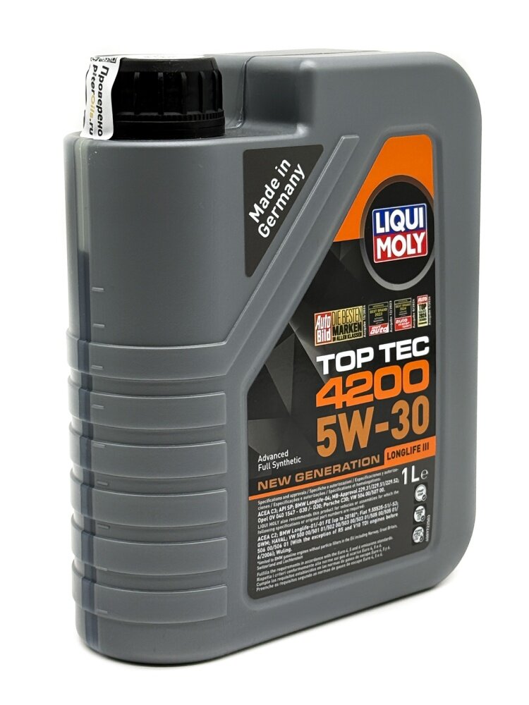 LIQUI MOLY Top Tec 4200 5w30 (1л) 7660