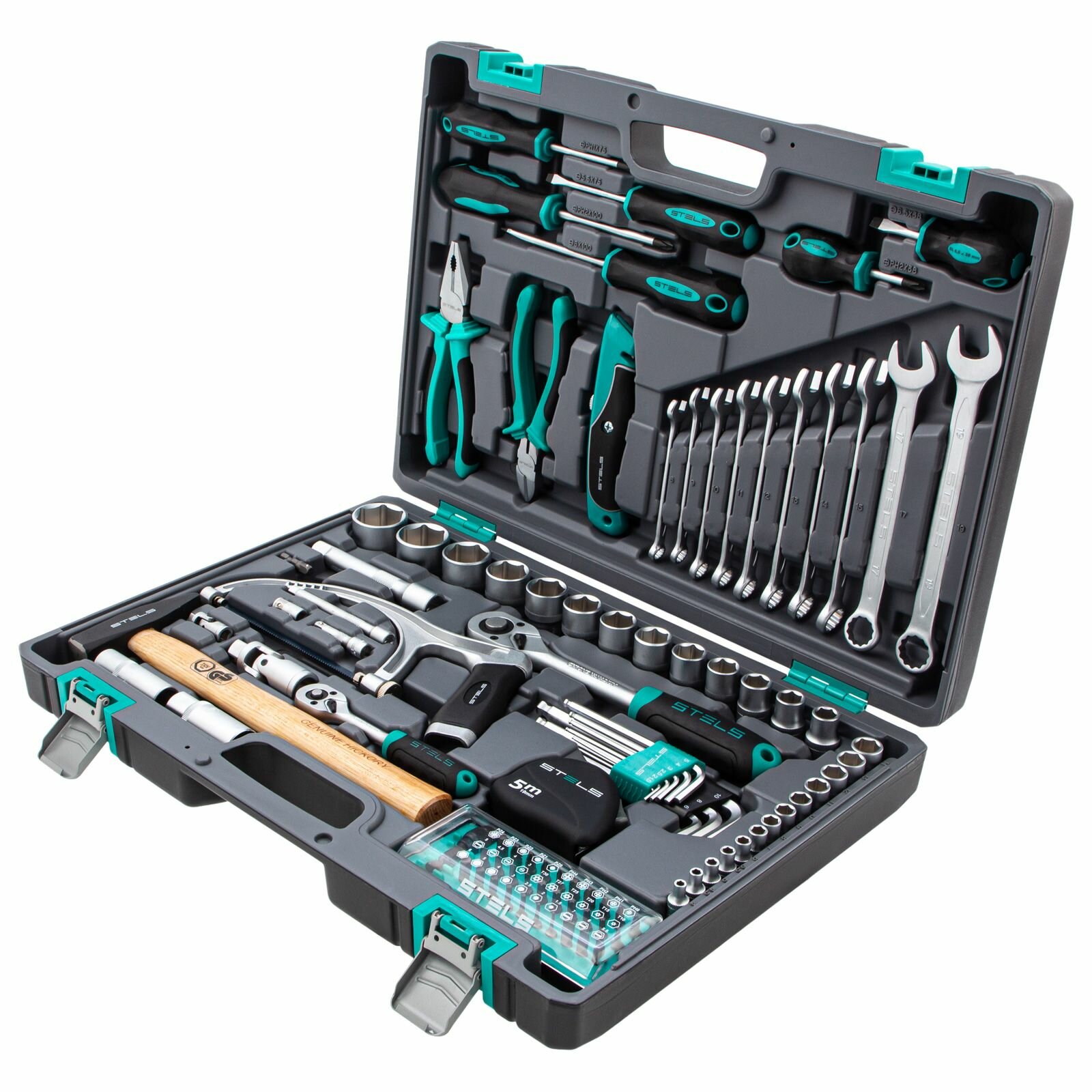 Набор инструмента 98 предметов (STELS) /1/2" 1/4" арт. 14111/