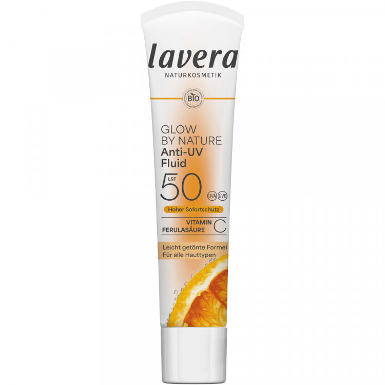 LAVERA Флюид Glow by Nature против УФ-излучения SPF 50 40 мл