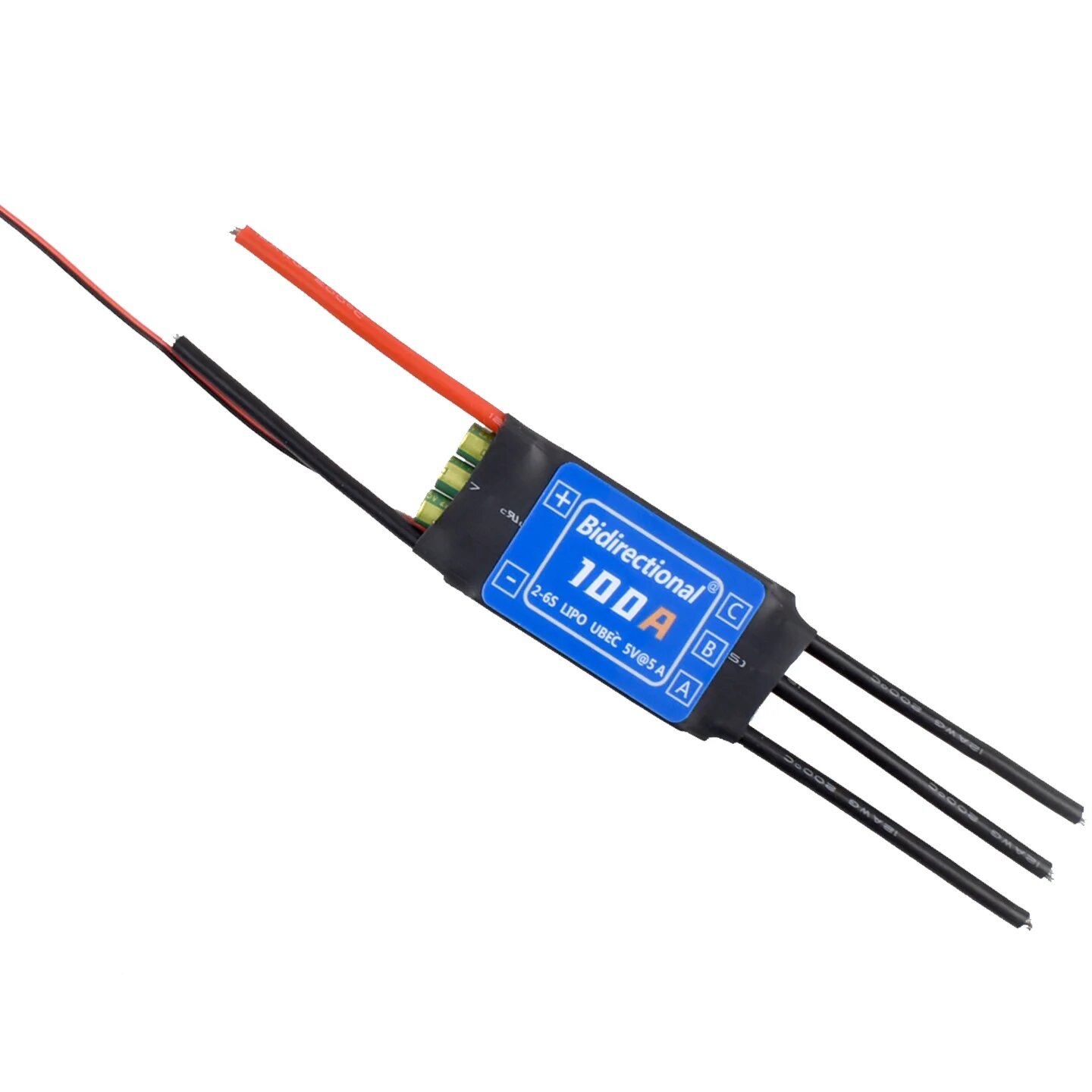 Двунаправленный ESC 100A для RC лодки KINGMODEL