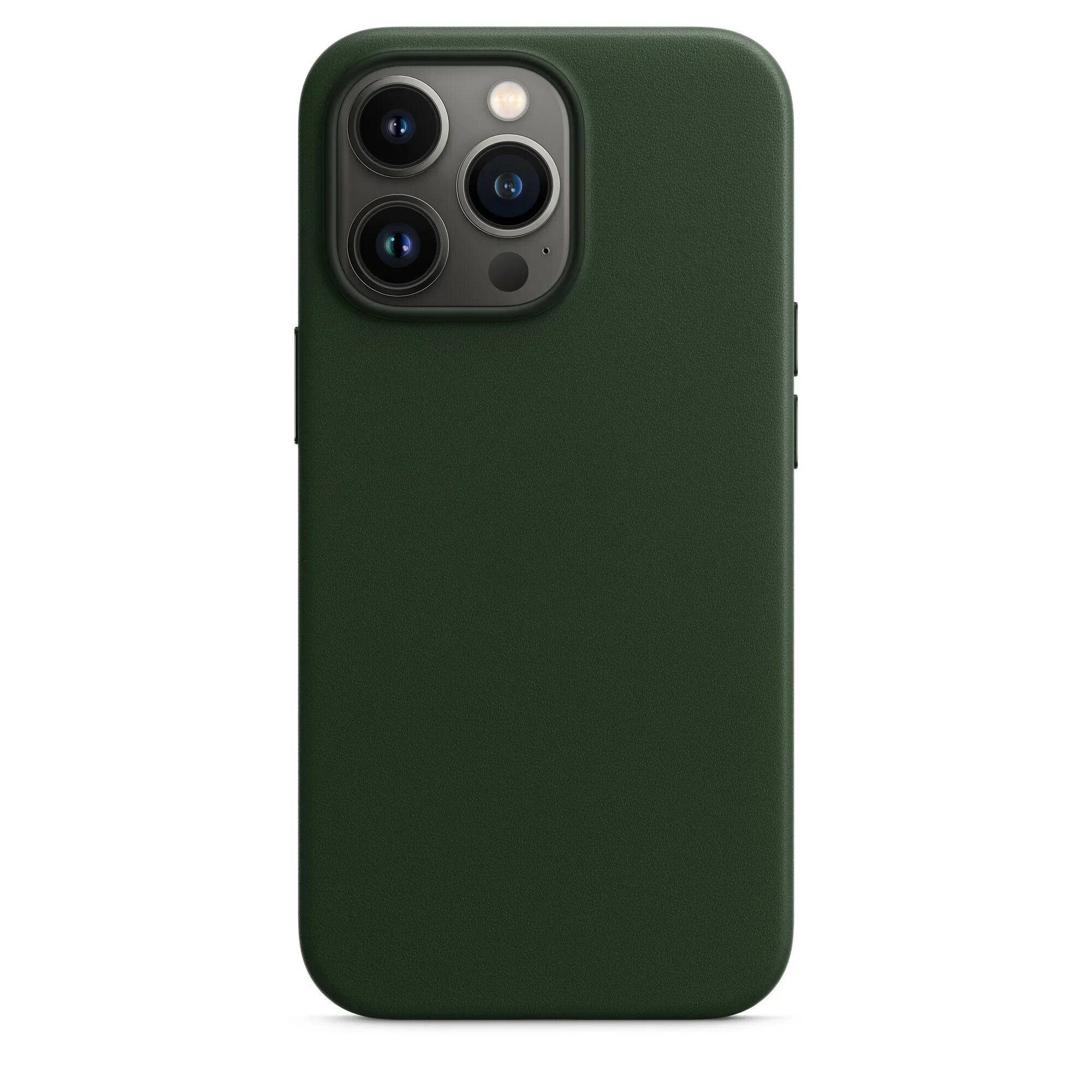 Оригинальный кожаный чехол для iPhone 14 Pro Max 13 Pro, чехол с Айфон 13 Про Макс, Sequoia Green