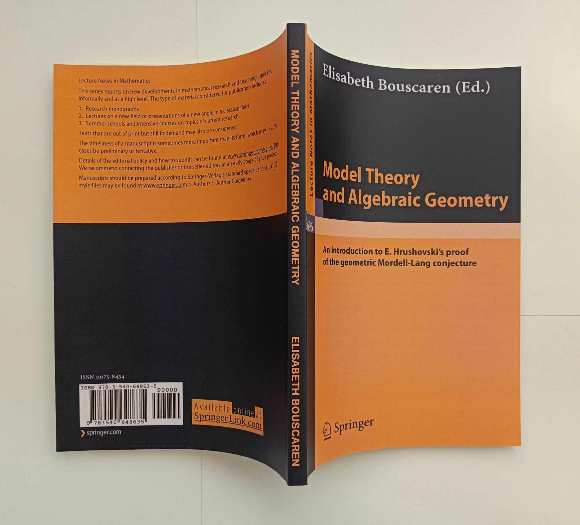 Model Theory and Algebraic Geometry — фото 1