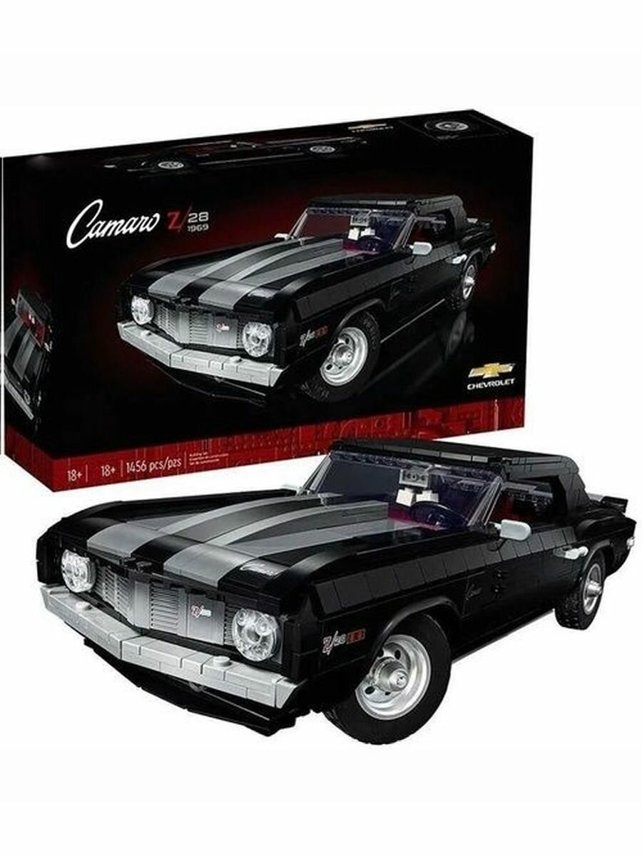 Конструктор Chevrolet Camaro (Шевроле Камаро) Z28, 1456 дет. / 10304