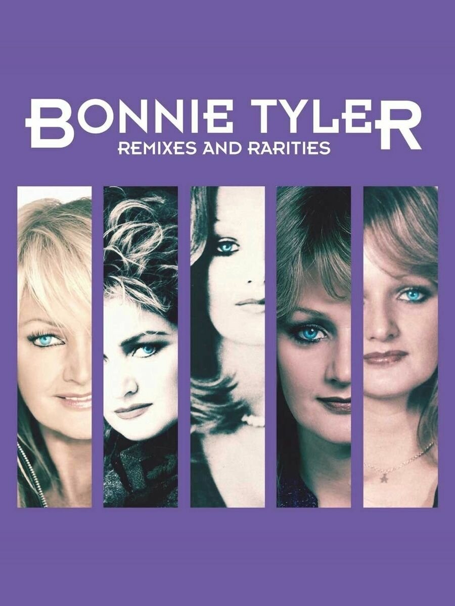 Bonnie Tyler "Remixes and Rarities", шикарный Двойник с Многостраничным буклетом, рок, поп (2017, CD диск)