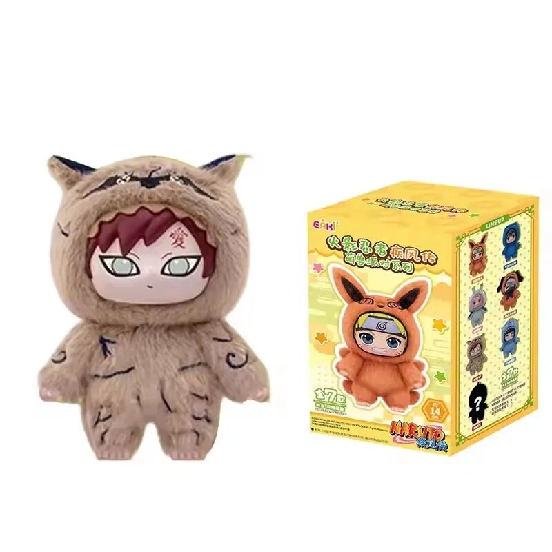 Фигурка Гаара в костюме лисы EAKI Naruto Shippuden, коричневый, с коробкой