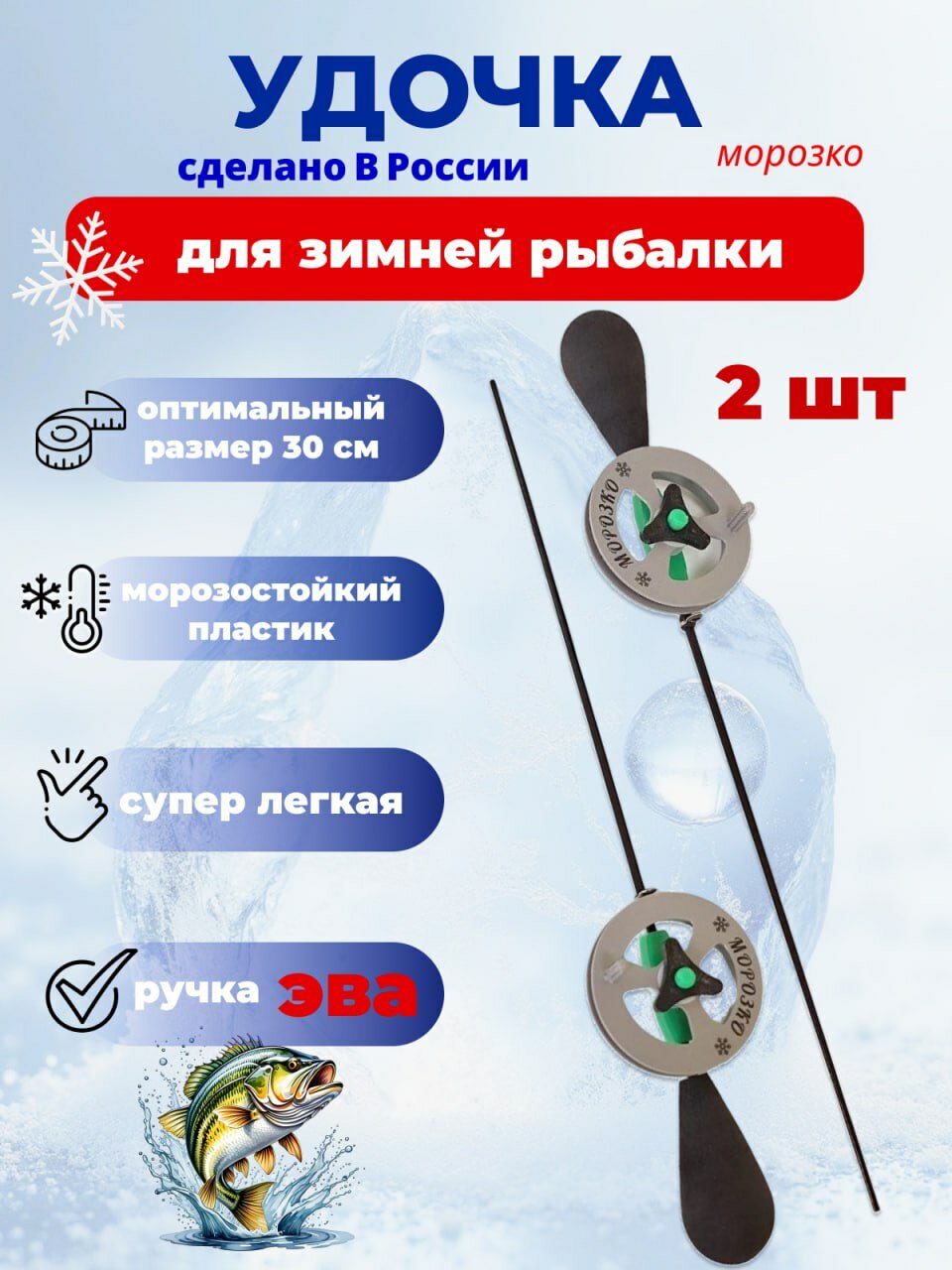 Удочка для зимней рыбалки