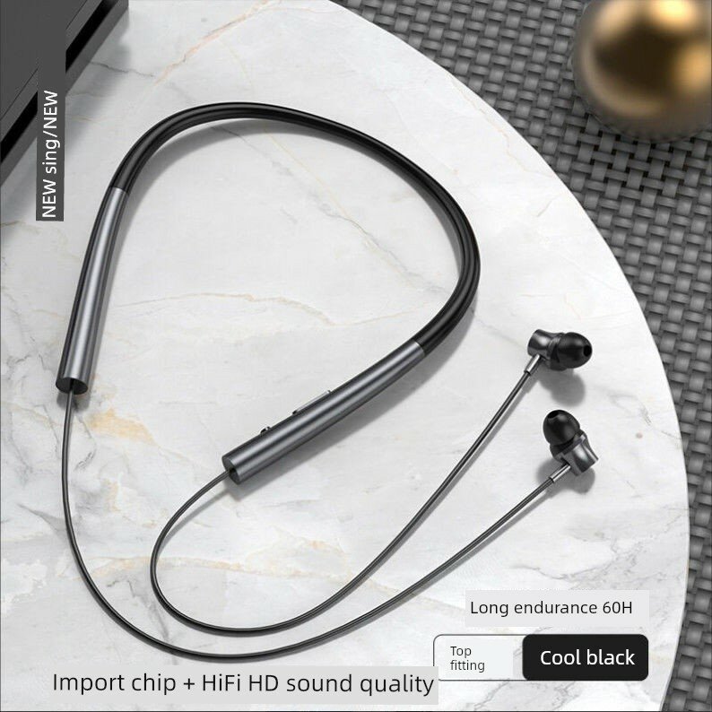 Накладные беспроводные наушники Bluetooth с шумоподавлением, черные для спорта и повседневного комфорта — модель A2