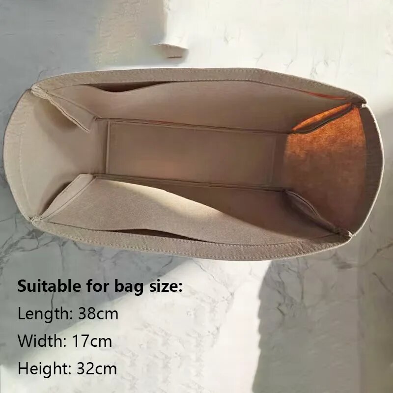 Вставка-органайзер для сумки для Polene Cyme Mini, нейлоновый материал, сверхпрочная сумка, вставка для сумки, аксессуары для сумок Cyme Without Zipper