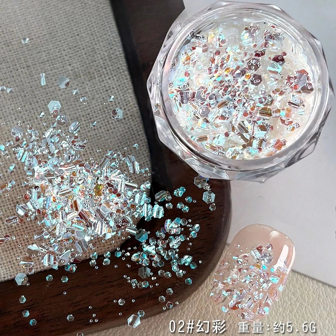 Хрустальные украшения для ногтей PONYTREE, Цвет: MP8390A02