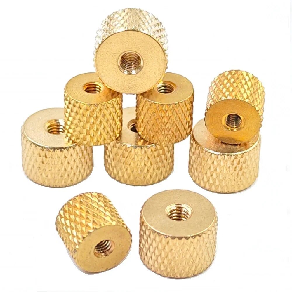 Латунные гайки HPCLE M2 M2.5 M3 M4 для водяного охлаждения ПК M2.5