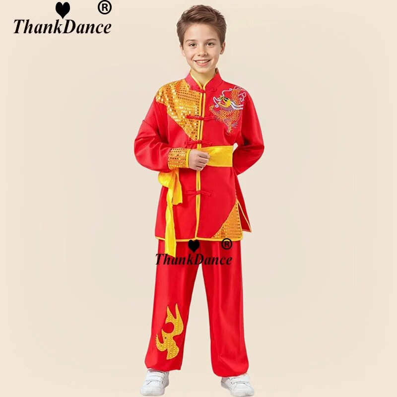 Детский костюм ушу Thankdance 140cm