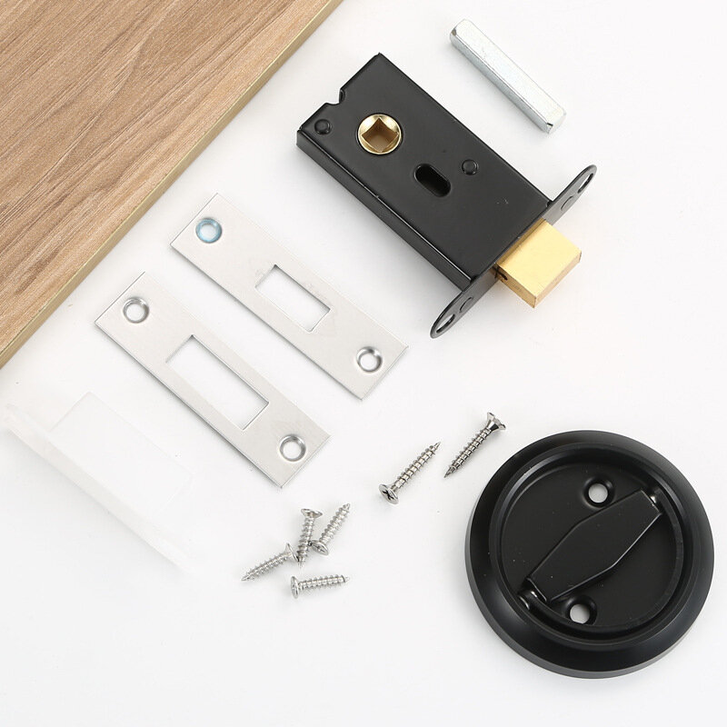 Невидимый дверной замок, односторонний замок, скрытый замок, разделенный замок, универсальный дверной замок для деревянных дверей, скрытый дверной замок, невидимый замок