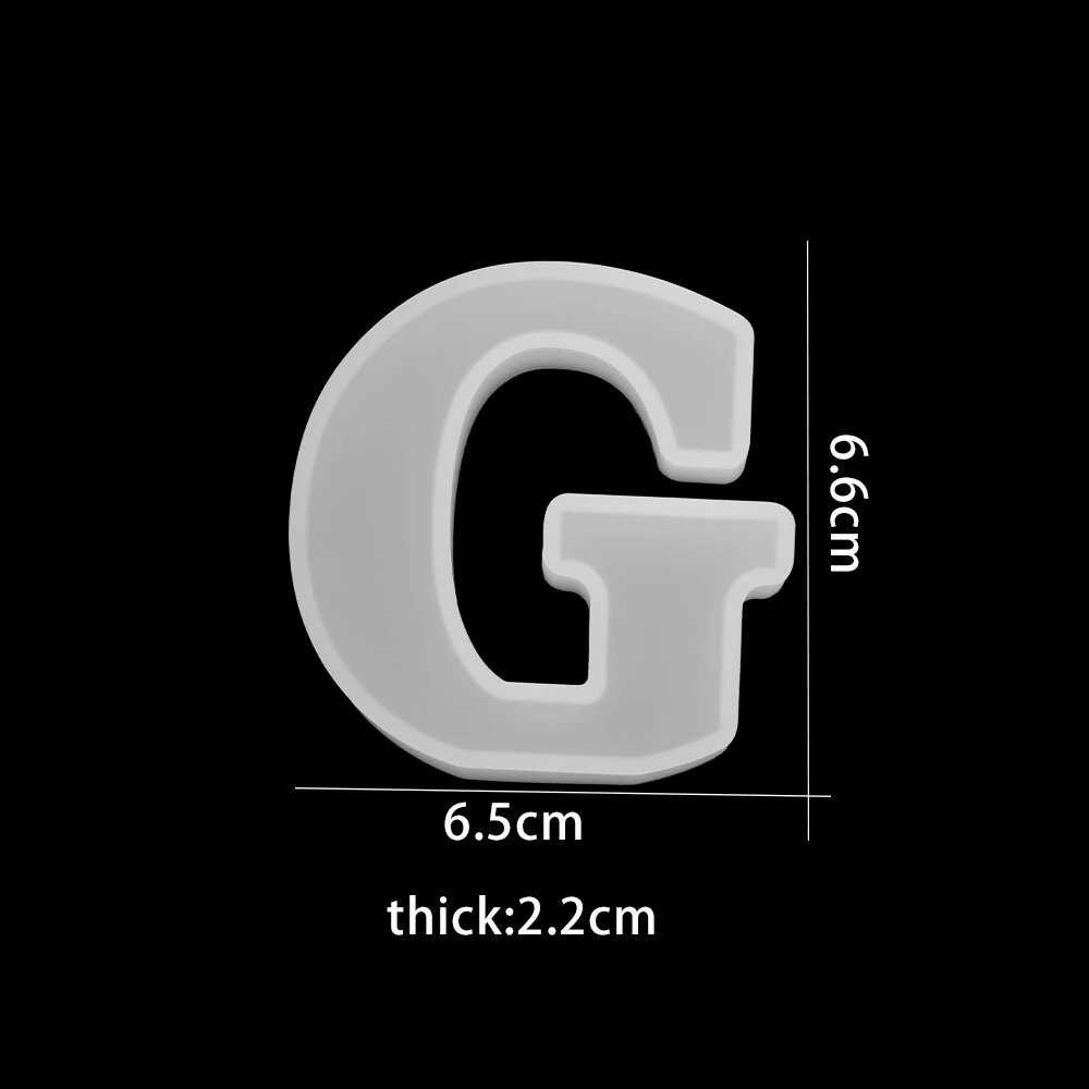 Силиконовые формы для литья буквами AGCFABS G Mold