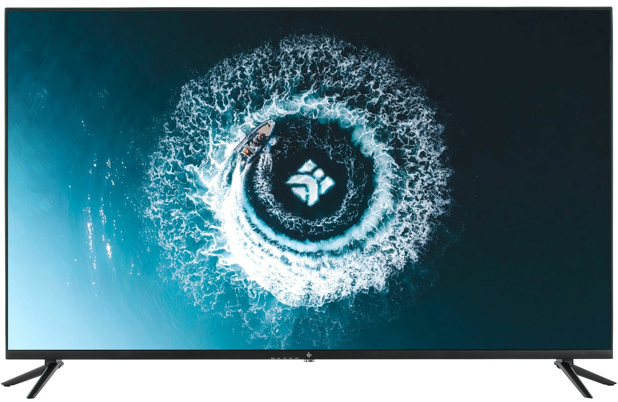 50" (127 см) Телевизор DEXP 50UHG2, черный