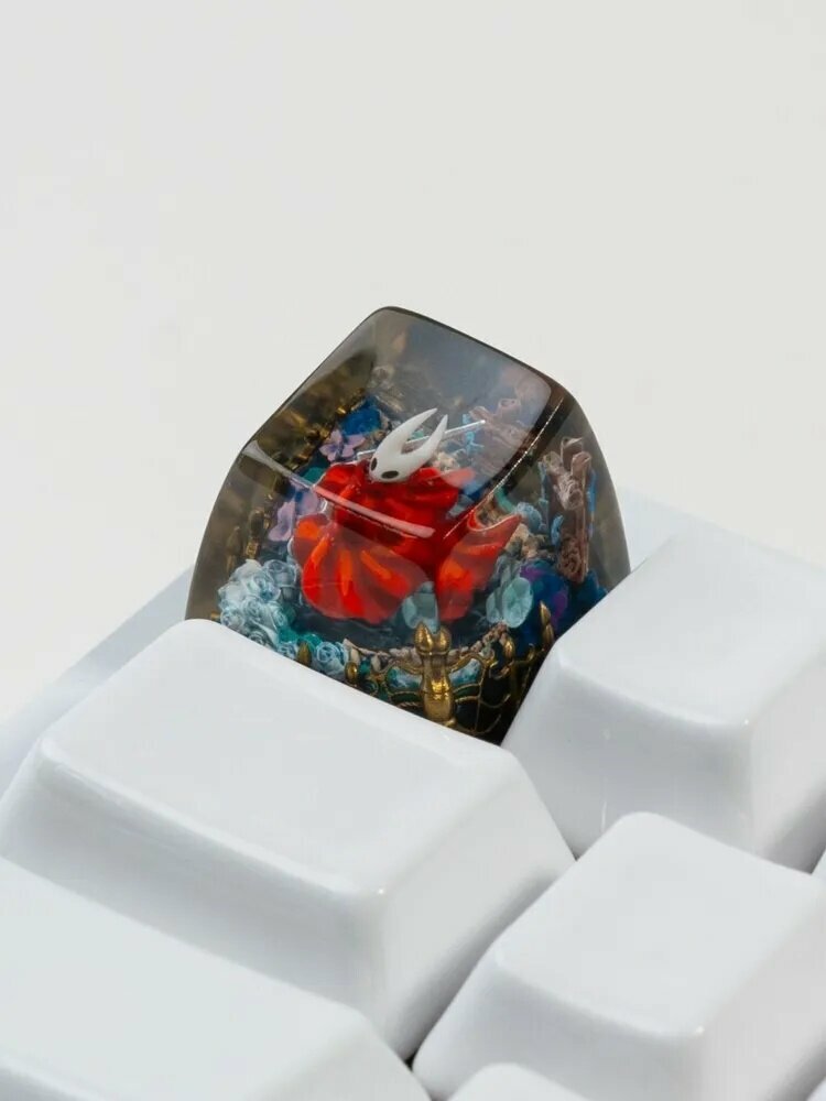 Кейкапы для механической клавиатуры Колпачки KDQS- HFN череп, смола, ручная работа, SA профиль, для MX Switch