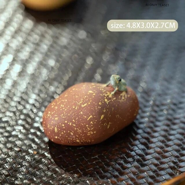 Чайные фигурки из глины Zisha, модели арбузов, скульптуры, чайные сервизы, украшения, изделия ручной работы, предметы домашнего декора, чайные сервизы, декоративные произведения искусства.