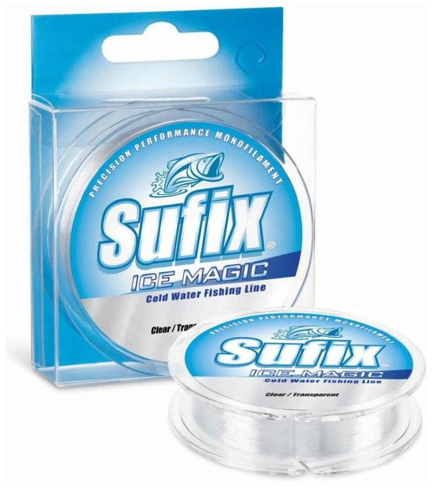 Леска Sufix Ice Magic прозрачная 50м 0.35мм 10,3