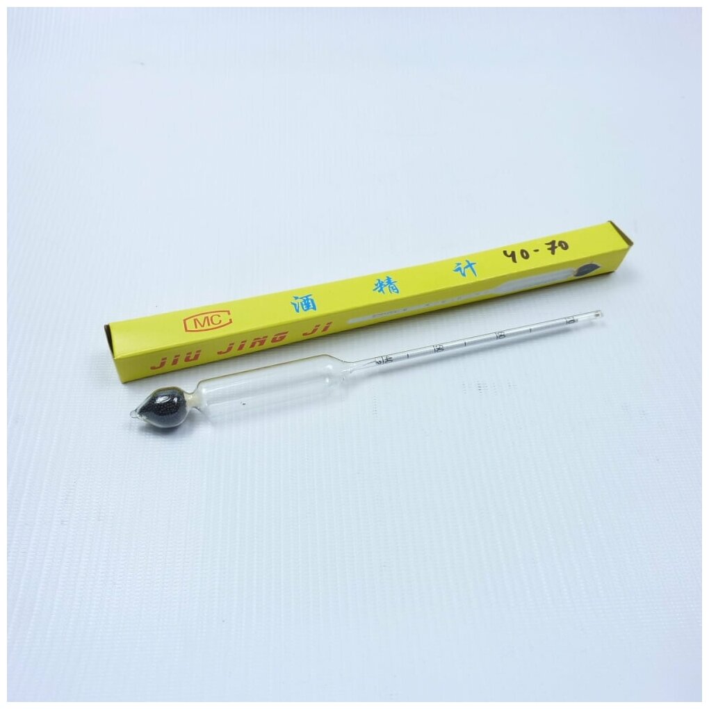 Ареометр - спиртомер АСП-3 40 - 70, Китай