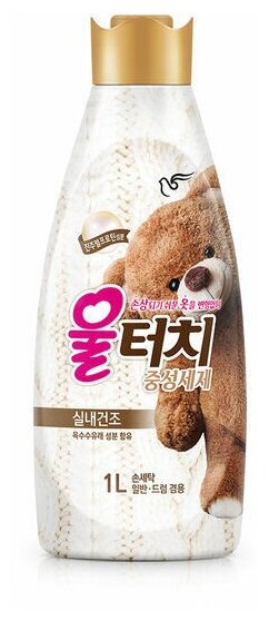 Гель для стирки PIGEON Wool Touch Soft Pearl для шерстяных и деликатных тканей, 1 л